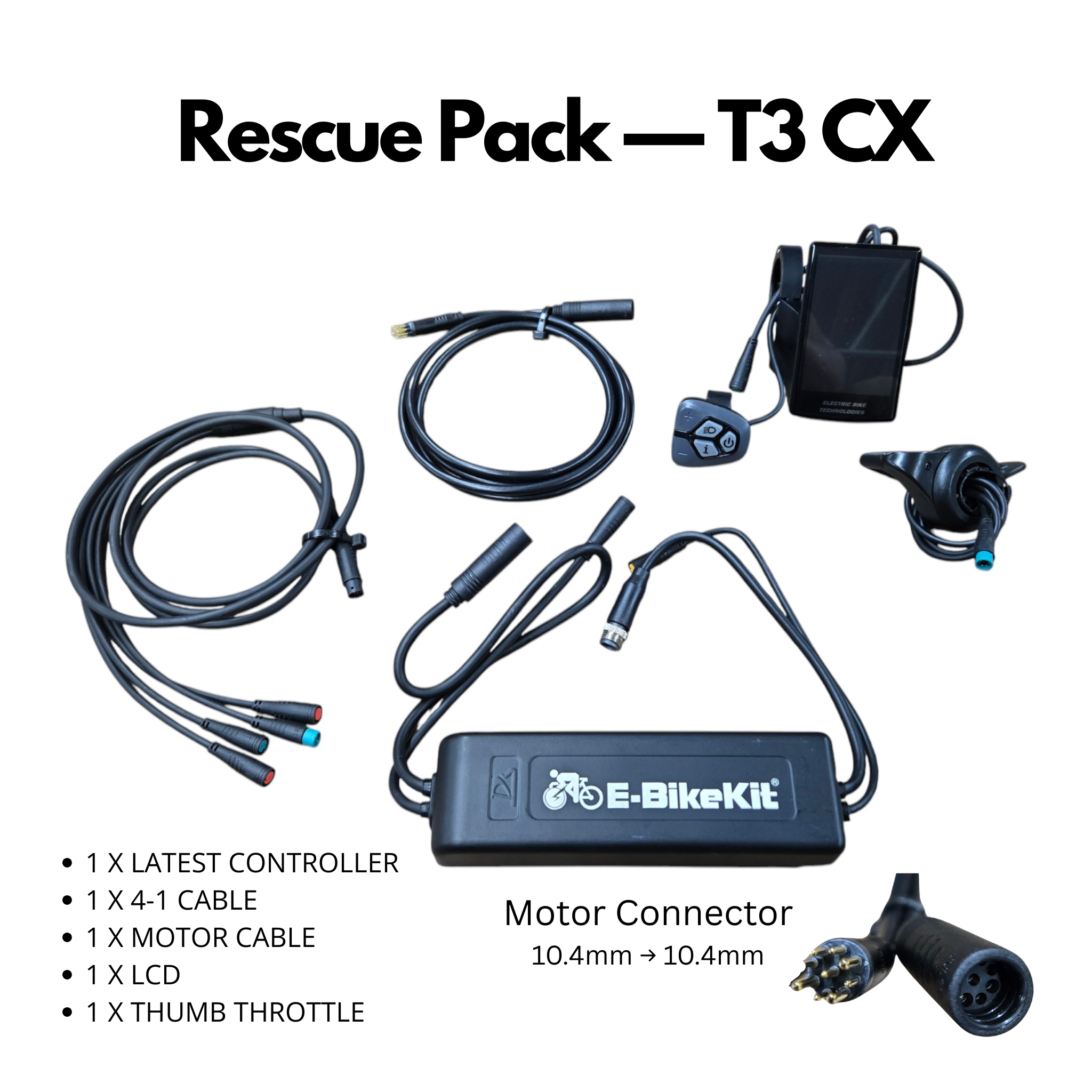 T3 CX Rescue Pack | Modular Diagnostic Kit – E-BikeKit.com – EBikeKit.com